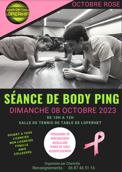 Body Ping - Tennis de Table Loperhetois